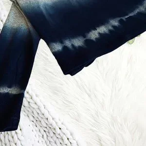 Roxy | Tops | Roxy Super Soft Staying True Crew Dip Dye Long Sleeve Pj ...